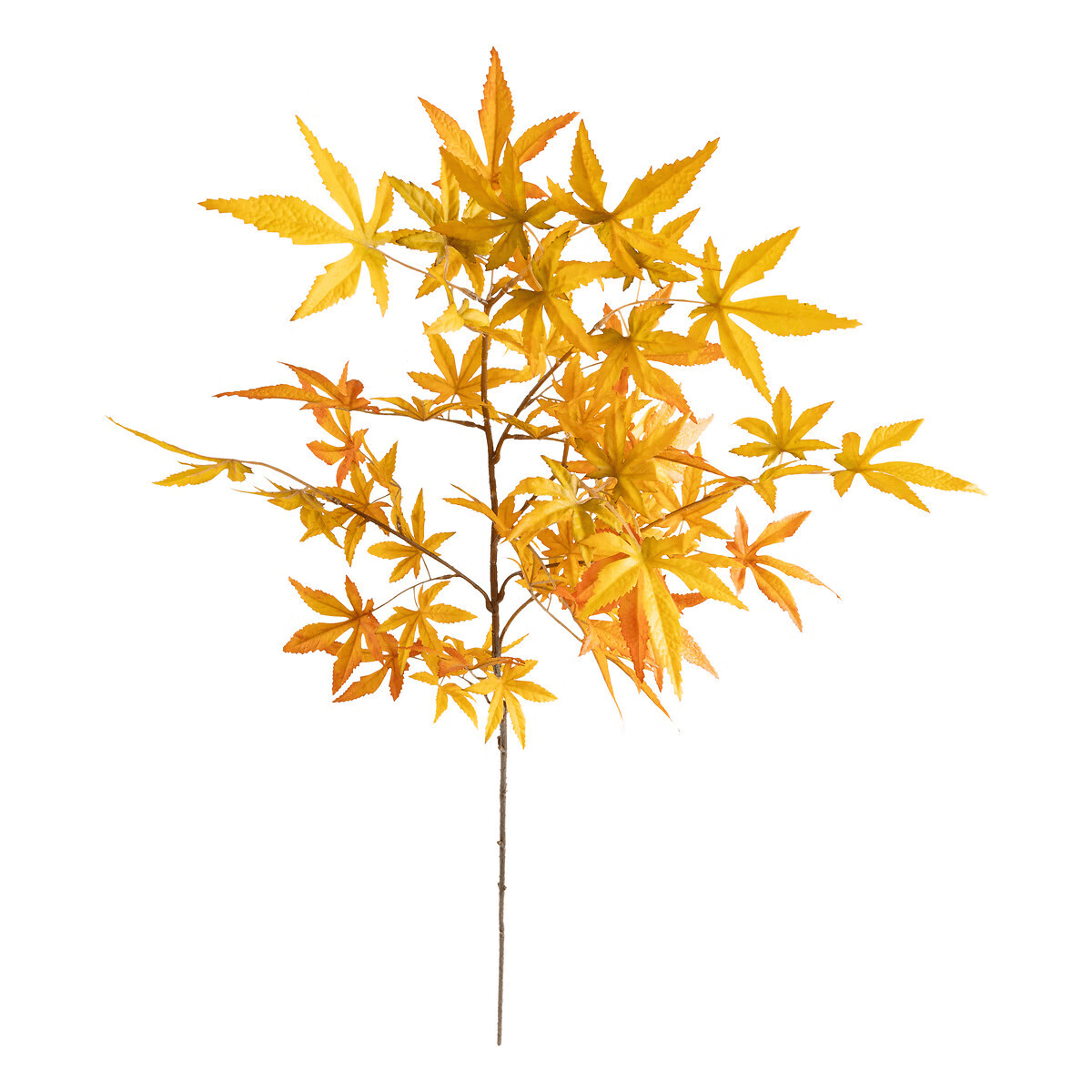 Tige D'érable Artificielle "James" H.102 Cm - Jaune - Discount Sénégal